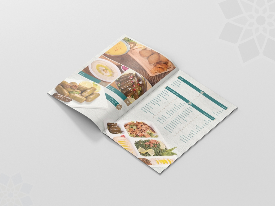 Restaurant Menu Design - Effective Branding and Digital Agency, UAE